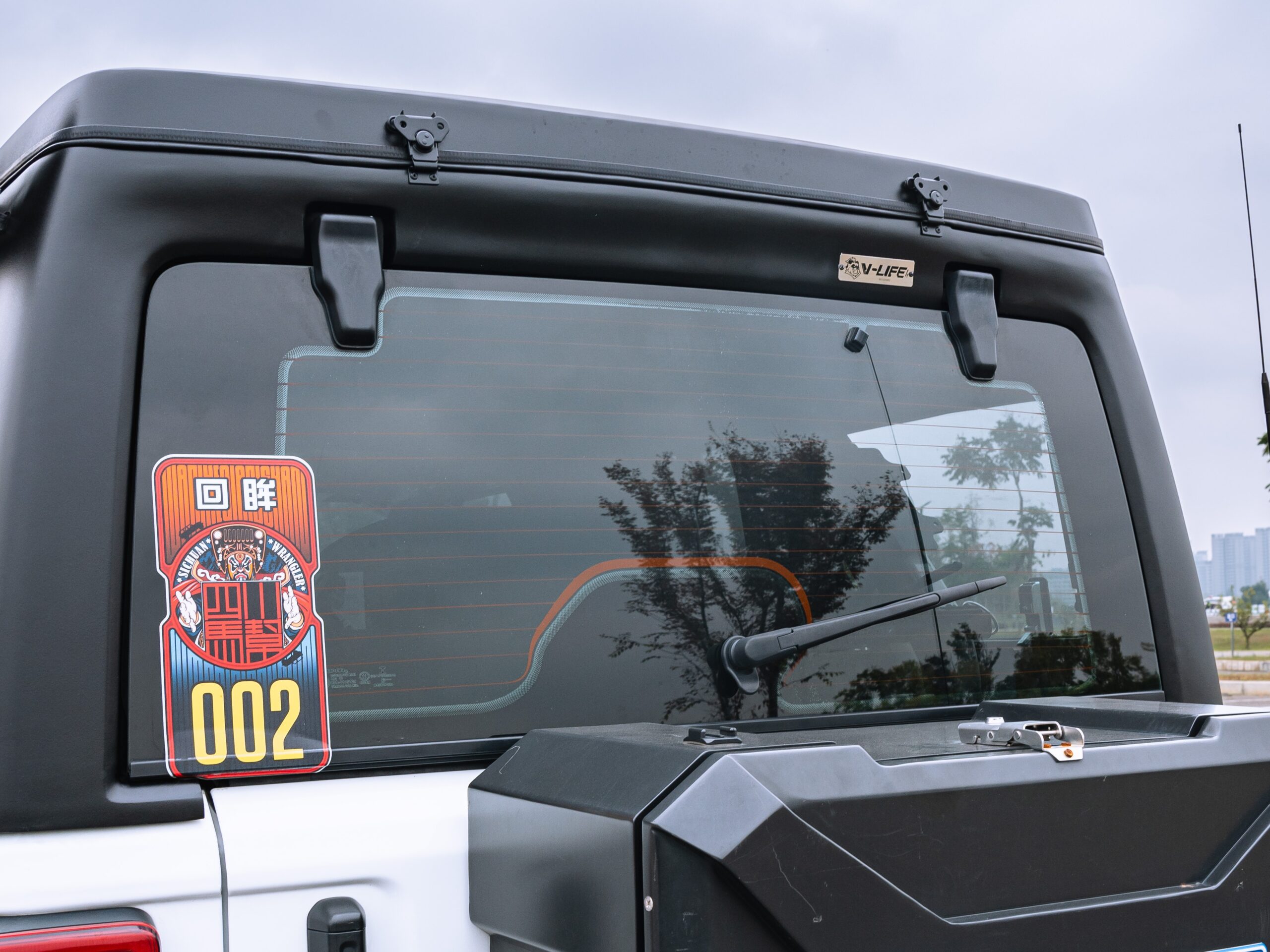 Tailgate glass assembly – V-LIFE VENTURE4WD